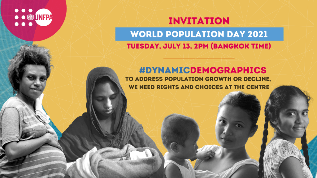 UNFPA invites to its event: World Population Day 2021 - Share-Net ...