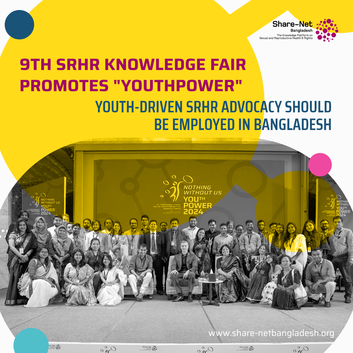 9th SRHR Knowledge Fair Promotes "YouthPower": Youth-Driven SRHR ...